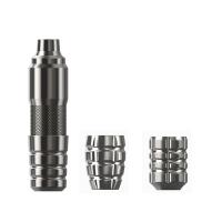 China Coreless Motor Tattoo Pen Machines Wireless Permanent Grey Color for sale