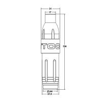 China Professional Tattoo Gun Pen Style , Rotary Tattoo Machines With Coreless Motor for sale
