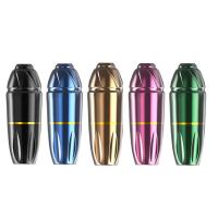 China Aluminum Alloy Short Tattoo Gun Pen Style For Tattooing 3.8mm Stroke for sale