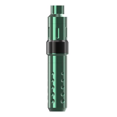 China Green Color RCA Rotary Tattoo Machine Wireless With Powerful Motor for sale
