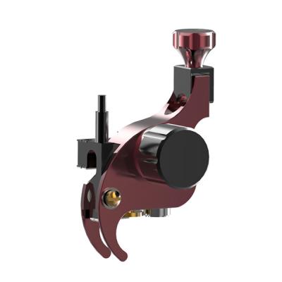 China Red Color Portable Tattoo Gun Wireless Rotary Aluminum Alloy Material for sale