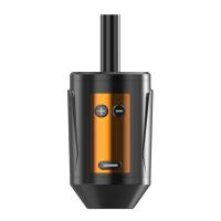 China Professional Tattoo Pen Grip Aluminum Material Gold Black Color for sale