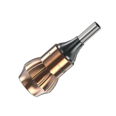 China Gold Color Adjustable Tattoo Grip Aluminum Alloy Material For Body Art for sale