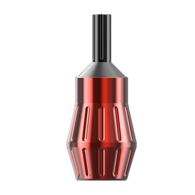 China Red Aluminium Alloy Metal Tattoo Grips 29.32MM Size For Cartridges Needle for sale