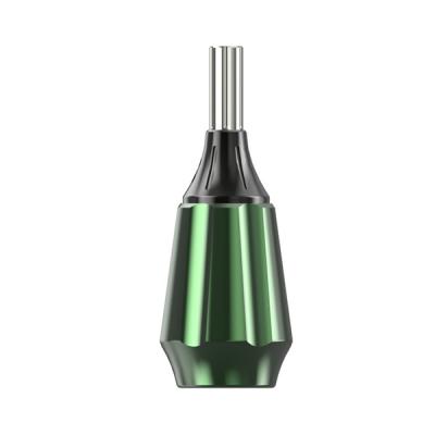 China Green Color Aluminum Tattoo Grips For Tattoo Gun Diameter 32mm for sale