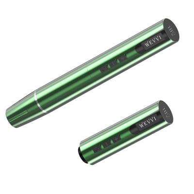 China Green Color 5W Makeup Tattoo Machine Semi Permanent Aluminum Alloy Material for sale