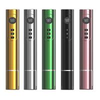 China Customized 800mah Lightweight Digital Display Wireless Battery Tattoo Machine Rotary Tattoo Pen For Body Art for sale