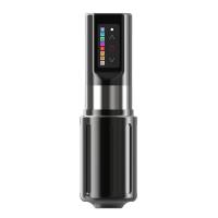China Black Silver Color Wireless Tattoo Machine Pen With 4.5mm Stroke for sale