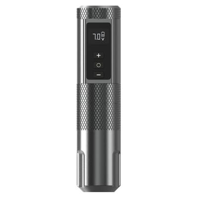 China Gray Color Makeup Pmu Wireless Machine , Tattoo Rotary Pen 10V 12000 RPM for sale