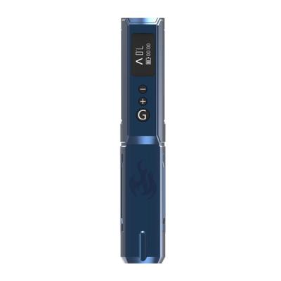 China Blue Color Wireless Tattoo Machine Electric With Digital Display OEM ODM for sale