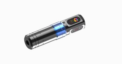 China 8000Rpm Black Spot Tattoo Pen 2400mAh Battery Capacity For Professionals for sale