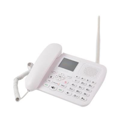 China GSM 2G Home Landline Phone 2000mAh Fixed Wireless Phone Light Small Low Call Drop Rate for sale