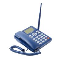 China DLNA MP3 Wireless Gsm Desk Phone Dual Sim Gsm Desktop Phone Anti Interference Ability for sale