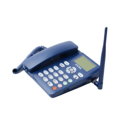 China Lithium Battery GSM Desk Phone MP3 Player SIM Wireless Gsm Desk Mobile Phone for sale