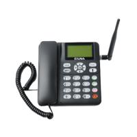 China 2 Sim Digital Cordless Phone GSM Two Sim Card Desk Phone Strong Confidentiality for sale