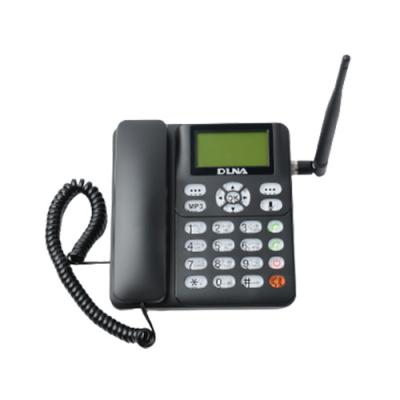 China 2 Sim Digital Cordless Phone GSM Two Sim Card Desk Phone Strong Confidentiality for sale