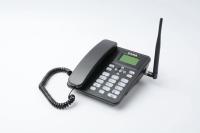 China Dual Fixed GSM Wireless Desk Phone , TNC Antenna GSM Desktop Phone for sale