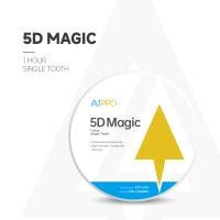 China 5D Magic Dental Zirconia Blocks Natural Translucency High Flexural Strength for sale