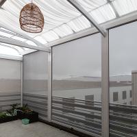 China 100 Series Manual Operation Zipper Roller Blind with No Power Supply Required and 20,000 Push-Pull Cycles for sale