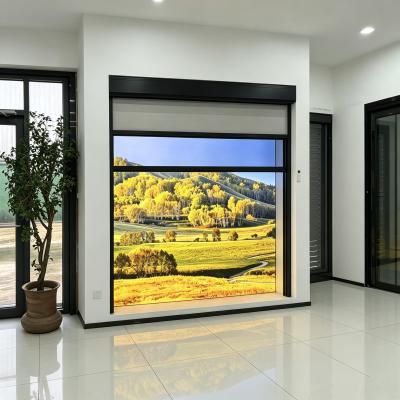 China Double-Layer Zipper Track Roller Blind, Custom Fabric Combinations for sale