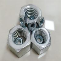 China DIN934 Hex nuts zinc plated grade 4.8 manufacturer M20 for sale