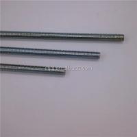China Carbon steel high strength gr8.8 din975 galvanized threaded rod for sale
