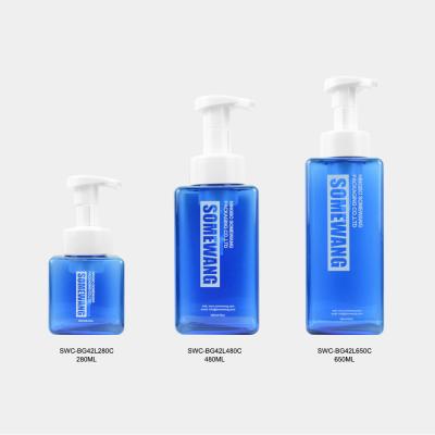 China 40ML 60ML 80ML PETG Pump Serum Cosmetic Foam Bottle Skincare Containers for sale