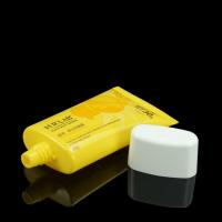 China Custom Cosmetic Tube Packaging Hand Lotion Flat Oval Tube for sale