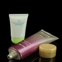 China Custom Cosmetic Tube Packaging Hand Lotion Flat Oval Tube for sale