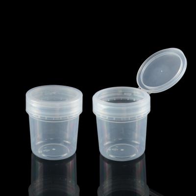 China 240g 480g 600g PP Cream Jar Food Grade Luxury Cosmetic Jars With Flip Cap for sale