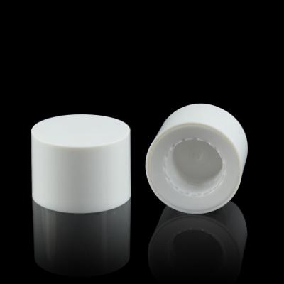 China 18MM Round Double Layer Screw Flip Top Screw Cap Disc Top Closures 24/410 for sale
