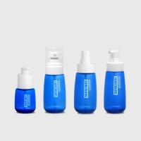 China Blue 30ml 60ml 80ml  PETG Cosmetic Bottle for sale