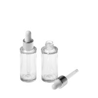 China Luxury Cosmetic 40ml PETG Cosmetic Bottle Essential Oil Container Withd Ropper ODM for sale