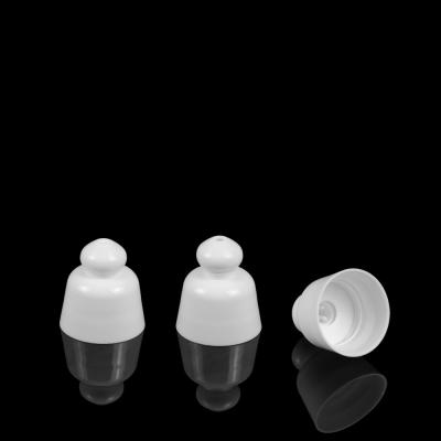 China 20/410 24/410 Push Pull Plastic Flip Top Lids Plastic Nozzle Cap Matte Spraying for sale