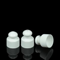 China 20/410 24/410 Push Pull Plastic Flip Top Lids Plastic Nozzle Cap Matte Spraying for sale