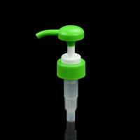 China Green 32/410 4cc Empty Bathroom Lotion Dispenser Pump For Shampoo for sale