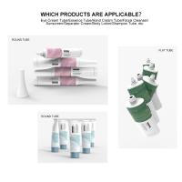China 19mm 22mm Reusable Washable Cosmetic Tube Packaging Squeeze Body Cream Tube for sale