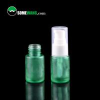 China Plastic PET Essential Oil Glass Bottle Serum Bottle With Dropper Glass Inner for sale