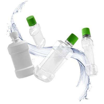 China 500ml Mouthwash PET Cosmetic Bottle for sale