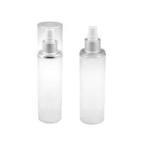 China Somewang PET Cosmetic Bottle 120ml 200ml Plastic Jar Cylinder 6 Oz Plastic Bottles for sale