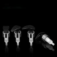 China Leakproof PP Ribbed Airless Cosmetic Lotion Pump 2.5CC Output With Outer Spring for sale