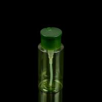 China 10oz 300ml Cylinder PET Nail Polish Remover Dispenser Personal Care Somewang for sale