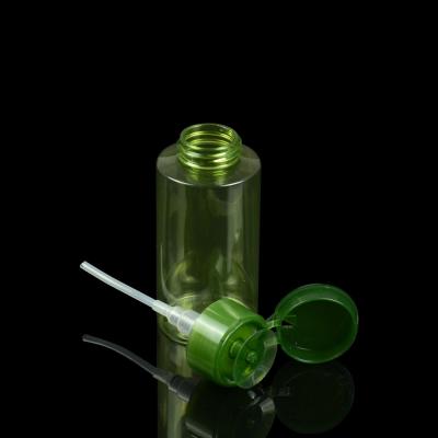China 10oz 300ml Cylinder PET Nail Polish Remover Dispenser Personal Care Somewang for sale