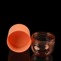 China Cosmetic Personal Care Products 270ml Hair Cream Jar Clear Pet Jars With Lids for sale