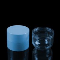 China Cosmetic Personal Care Products 270ml Hair Cream Jar Clear Pet Jars With Lids for sale