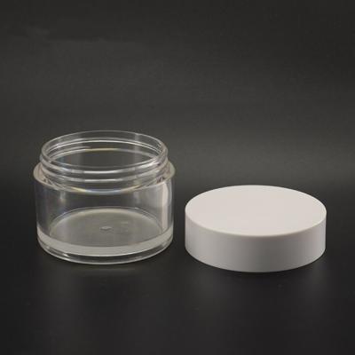 China 59MM 100ml PETG Cream Jar For Cream Skin Care Packaging for sale