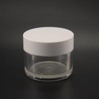 China 59MM 100ml PETG Cream Jar For Cream Skin Care Packaging for sale