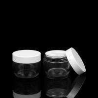 China Heavy Wall 30ml 50ml PET Plastic Skin Care Empty Cream Jar Packaging for sale