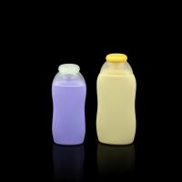 China OEM Colorful Empty Plastic Bottle 200ml 250ml Shampoo In Orange Bottle for sale