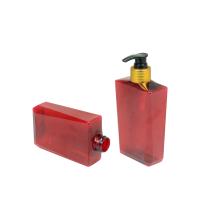 China 300ml UV Proof PETG Cosmetic Bottle 300CC Lotion And Shampoo Cosmetic Packaging for sale